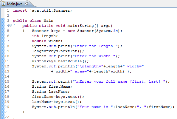 Java Program To Read A Double Value Testingdocscom Images